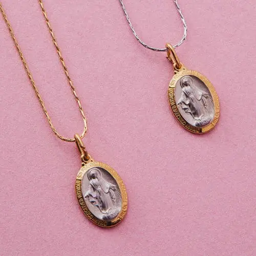 &LIVY Mother Mary Expandable Necklace - Silver