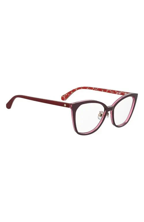 Kate Spade New York Zahra Cat Eye Eyeglasses - Red