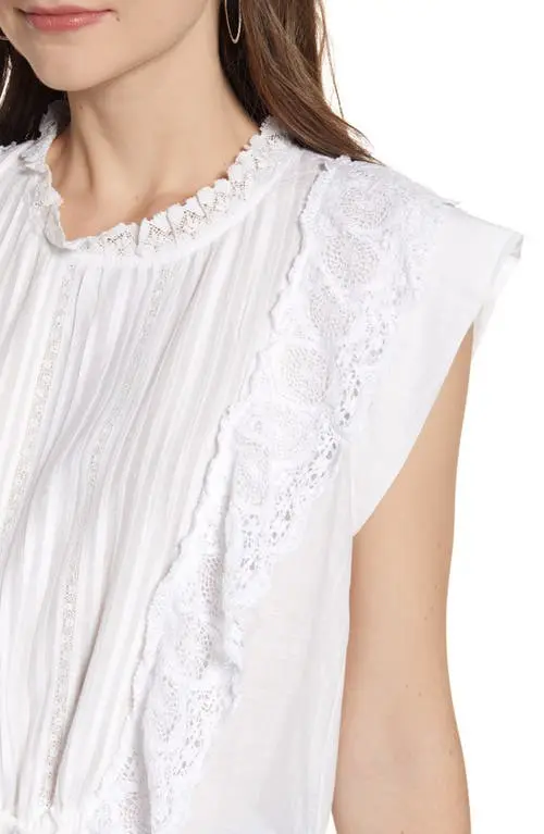 Zadig&Voltaire Toundra Lace Peplum Top