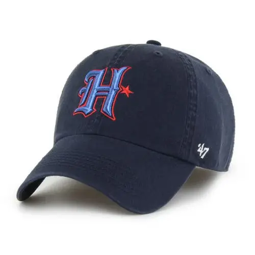 '47 Houston Texans Alternate Logo Franchise Fitted Hat - Navy