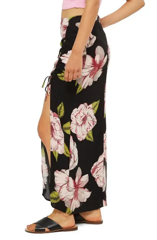Topshop Bold Bloom Maxi Skirt