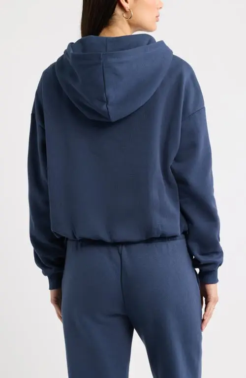 Bp. Bubble Hem Hoodie - Navy Indigo