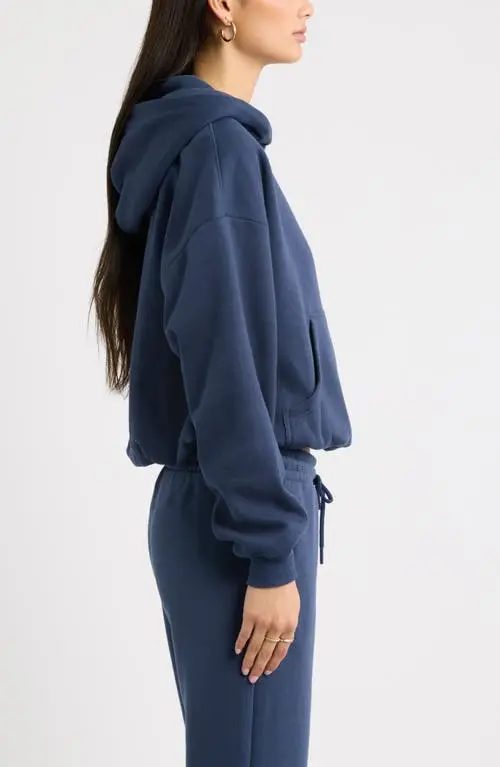 Bp. Bubble Hem Hoodie - Navy Indigo