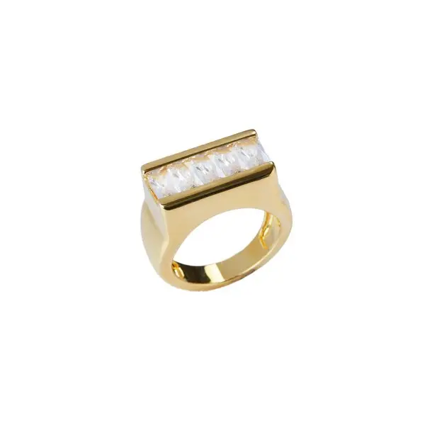 Argento Vivo The Anna Ring - Gold