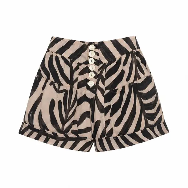 MUCHE & MUCHETTE Black / Brown Vivi Short - Black/brown