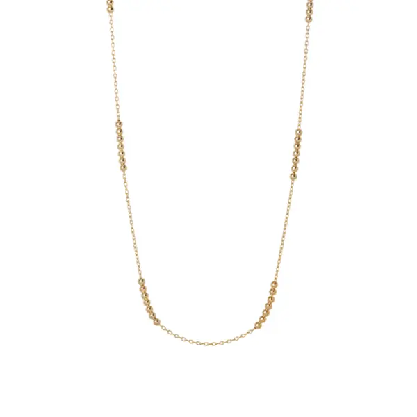 Argento Vivo The Beaded Cable Chain Necklace