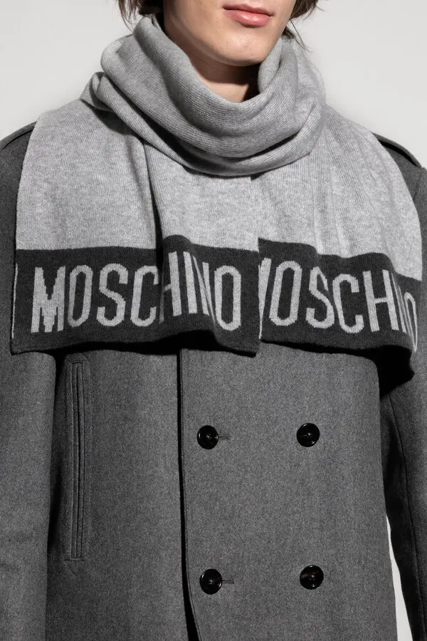Moschino Scarf With Logo