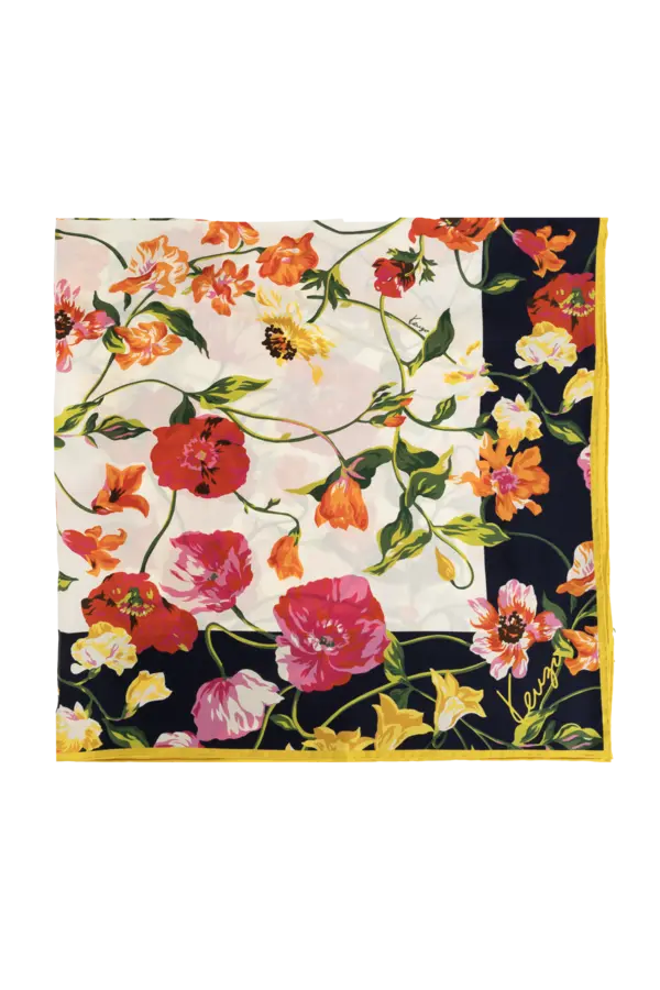Kenzo Silk Scarf - Multicolour