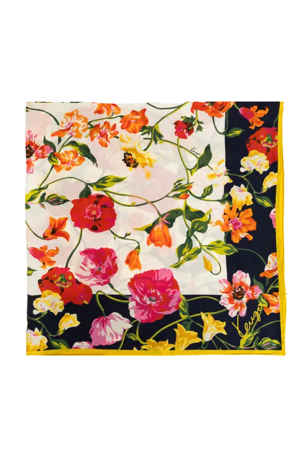 Kenzo Silk Scarf - Multicolour
