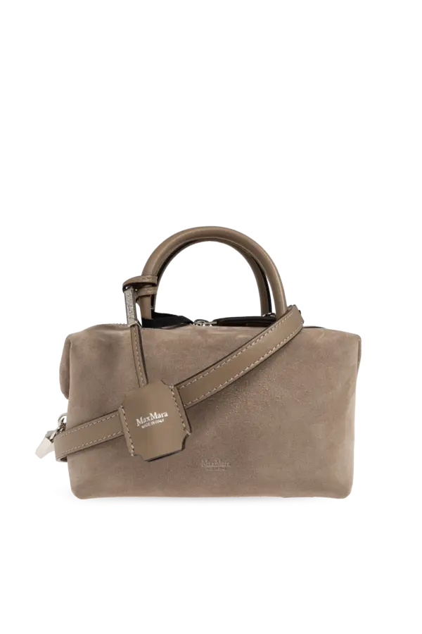 Max Mara Suede 'holdall' Bag