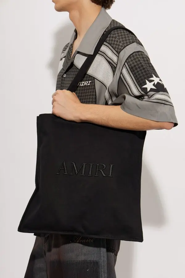 Amiri Cotton Bag With Embroidered Logo
