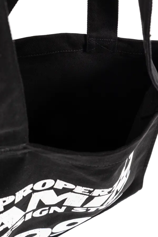 Amiri Cotton Tote Bag With Print