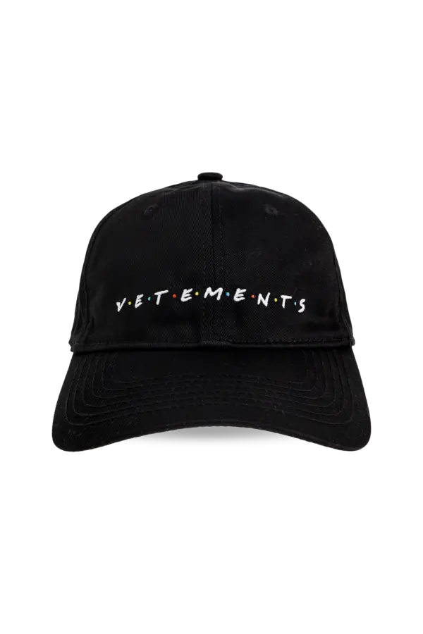 Vetements Baseball Cap - Black