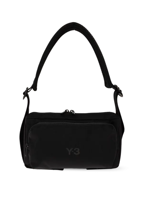 Y3 Bag With Printed Logo - Black