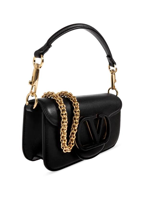Valentino Garavani Full-grain Leather Shoulder Bag