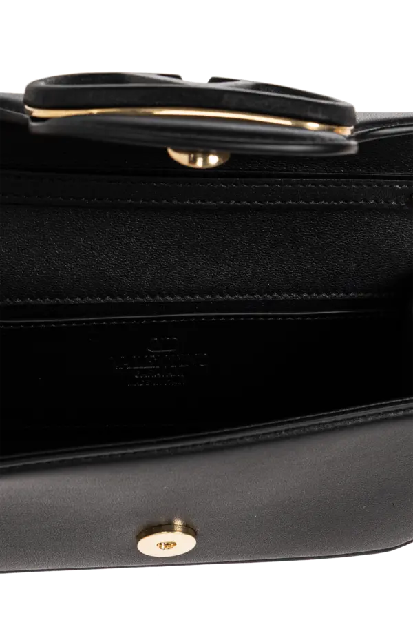 Valentino Garavani Full-grain Leather Shoulder Bag