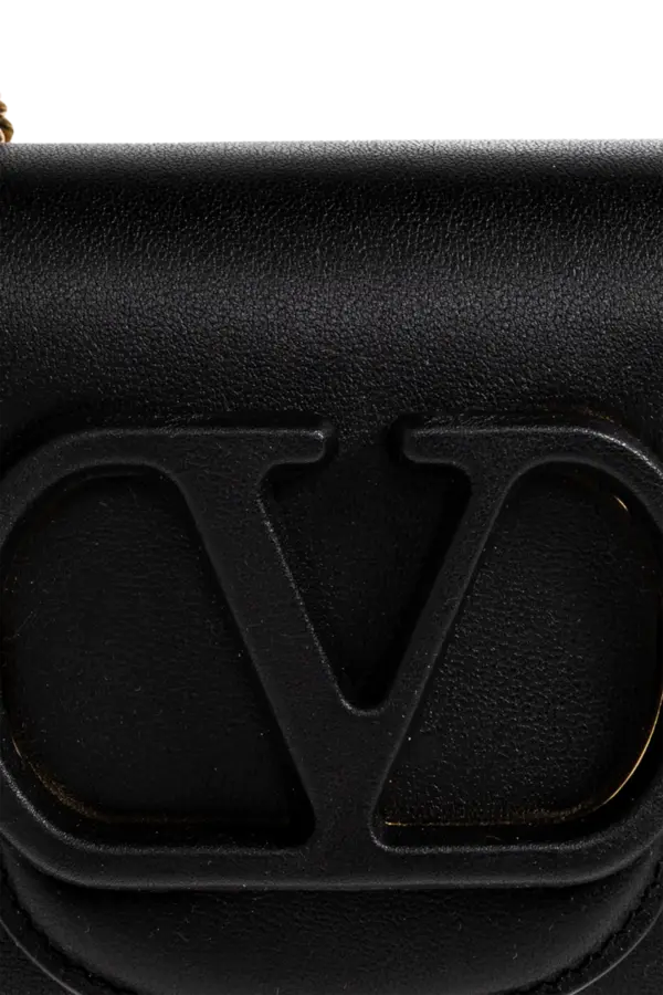Valentino Garavani Full-grain Leather Shoulder Bag