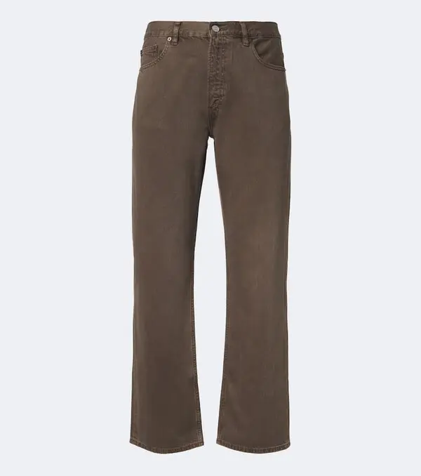 FRAME Straight Jeans - Brown