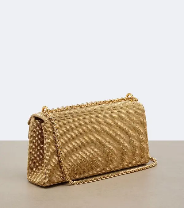 Gucci Dionysus Small Embellished Suede Shoulder Bag