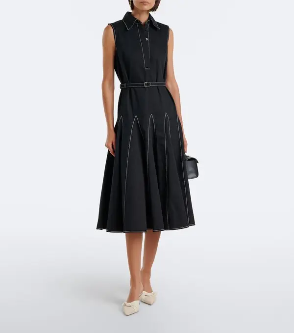 EMILIA WICKSTEAD Monique Midi Dress