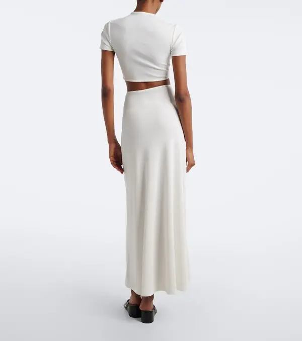 Christopher Esber Gathered Maxi Skirt