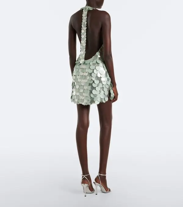 Retrofete Retrof�te Briggs Sequined Halterneck Minidress