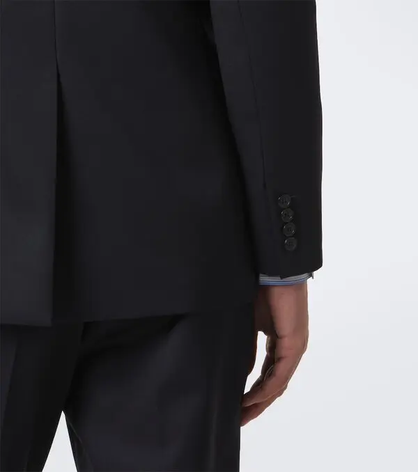 Saint Laurent Wool Gabardine Blazer