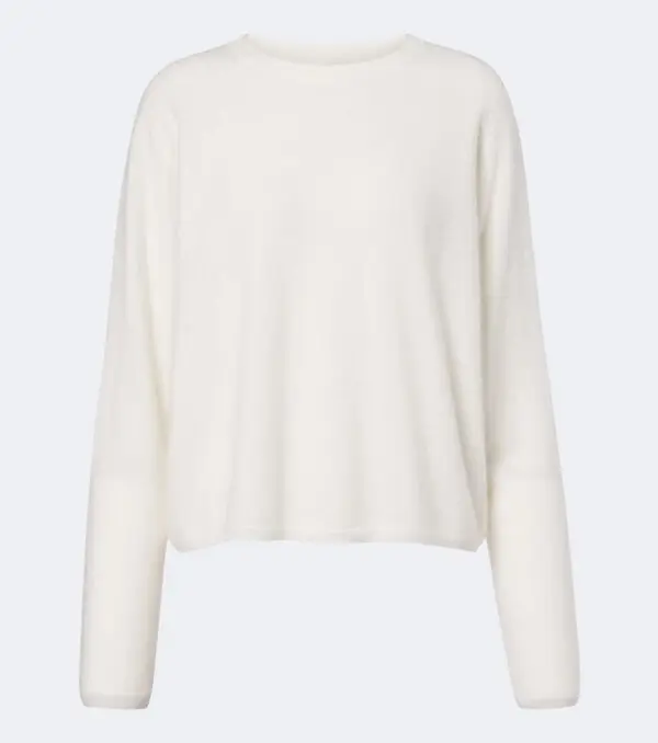 LISA YANG Lexia Cashmere Sweater - White