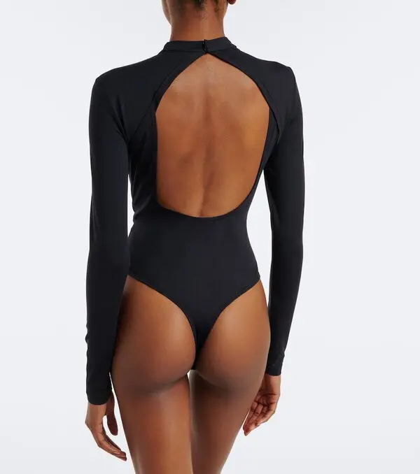 NORBA Long Sleeve Cutout Bodysuit