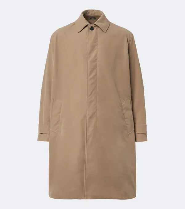 Kiton Technical Trench Coat - Beige