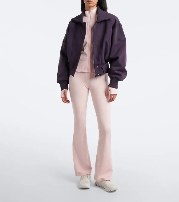 Adidas By Stella McCartney Cotton-blend Bomber Jacket