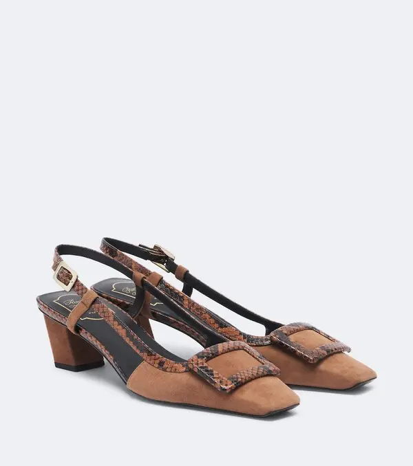 ROGER VIVIER Belle Vivier Slingback Pumps