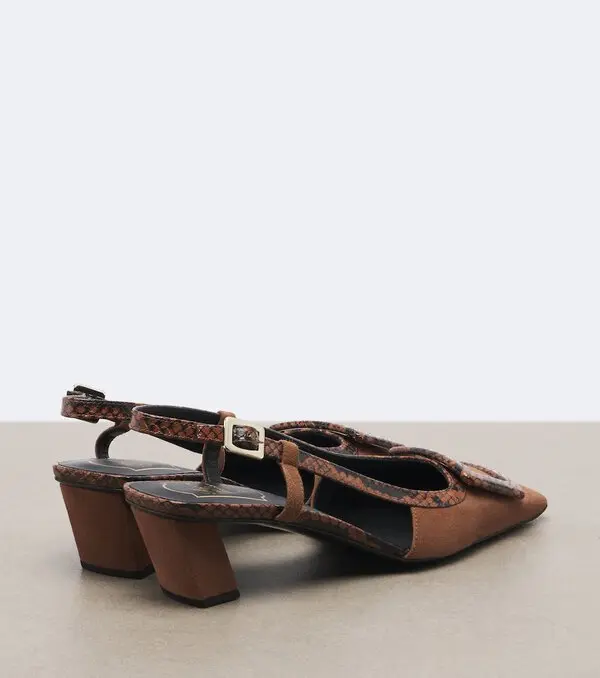 ROGER VIVIER Belle Vivier Slingback Pumps