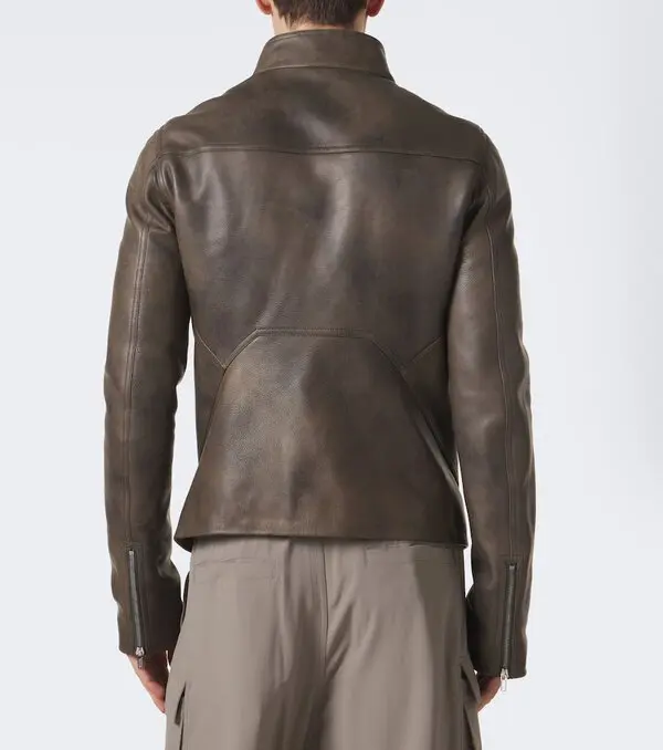 Rick Owens Release Leather Biker Jacket