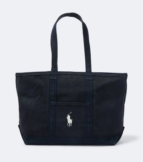 Polo Ralph Lauren Canvas Tote Bag - Blue
