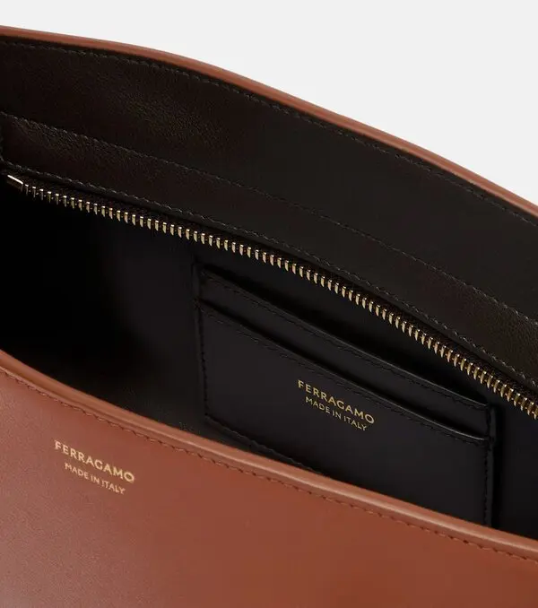 FERRAGAMO Leather Shoulder Bag