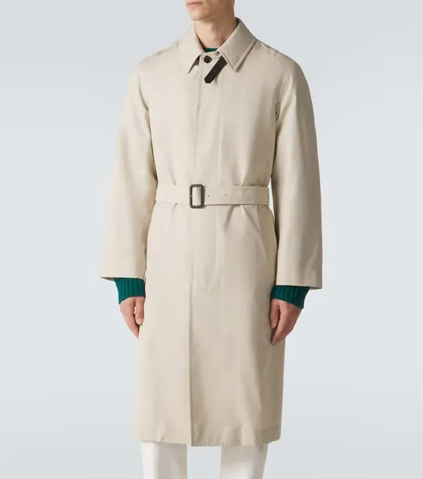 TOM FORD Cotton And Silk Wide-leg Pants