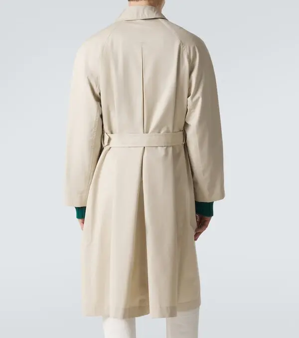 TOM FORD Cotton And Silk Wide-leg Pants