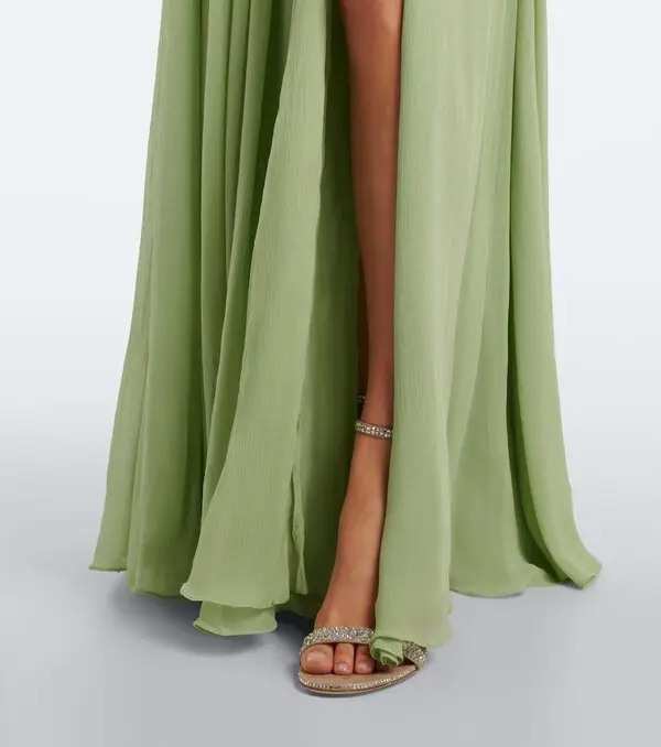 Retrofete Kreeli Embellished Maxi Dress