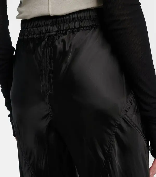 Rick Owens Bias Wide-leg Pants - Black