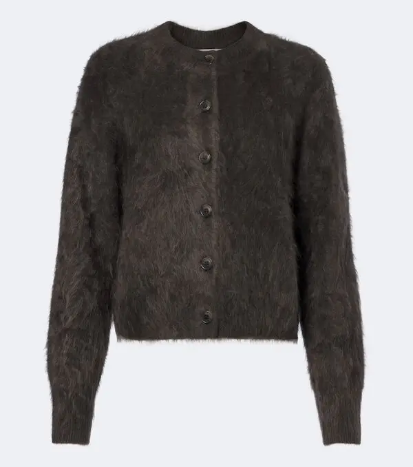 LISA YANG Azalea Cashmere Cardigan - Brown