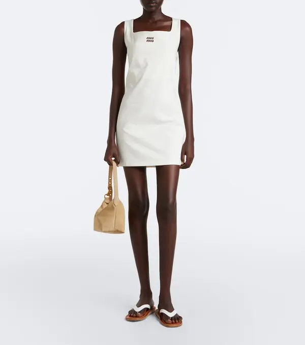 Miu Miu Spirit Suede Shoulder Bag