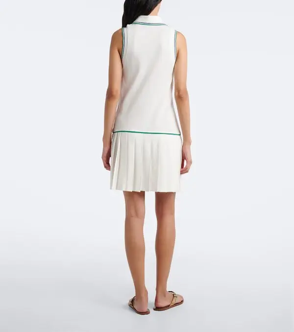 Burberry Martina Cotton Piqué Tennis Dress