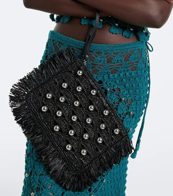 Rabanne Sac A Main Small Studded Clutch