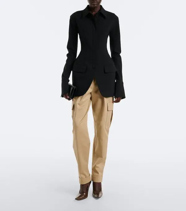 MUGLER Wool-blend Jacket