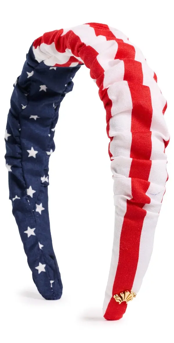 Lele Sadoughi Kelly Stars And Stripes Headband - Americana