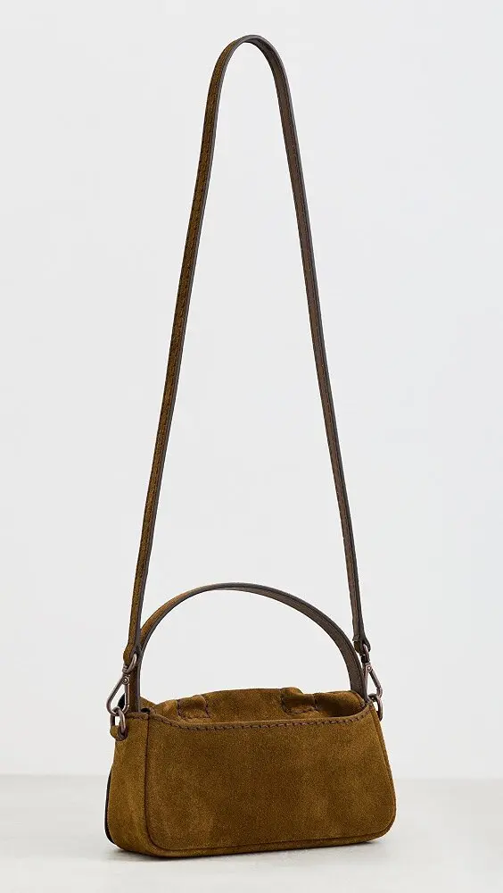Acne Studios Multipocket Micro Suede Crossbody Bag