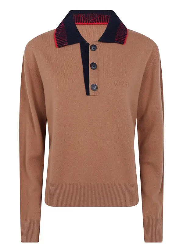 N.21 Polo Shirt Wool "a035.9004 1374 Suede