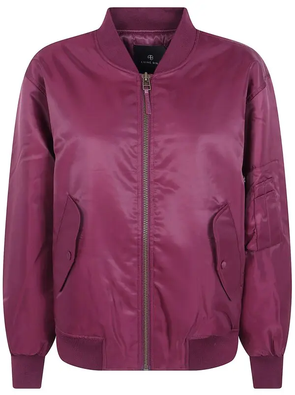 ANINE BING Jacket Main Feature "leon - Red