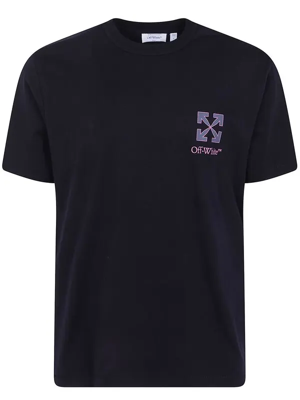 Off-White T-shirt Short Sleeves "small Arrow Regular - Black